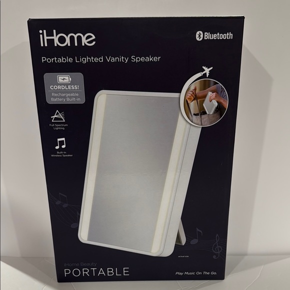 iHome | Portable Audio & Video | Ihome White Portable Bluetooth Speaker ...